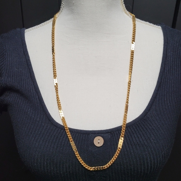 Monet | Jewelry | Vintage Monet 3 Gold Chain Necklace | Poshmark